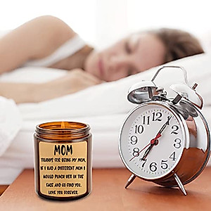 Gifts for Mom from Daughter, Son - Birthday Gifts for Mom - Mom Gifts - Gifts for Mom, Wife, Women - Funny Birthday Presents from Daughter, Son, Husband - GFTYIO Lavender Scented Candles