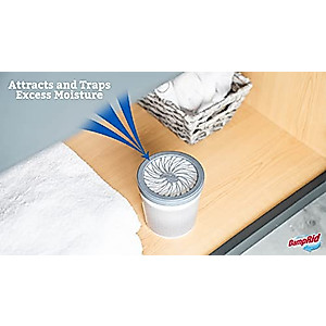 DampRid Refillable Moisture Absorber, 11 oz., 6-Pack – Fresh Scent Moisture Absorbers, 10% More Absorbing Power*, Eliminates Musty Odors for Fresher, Cleaner Air