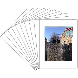 A Plus Max White 11x14 Mat Board For Picture Framing Pack of 20