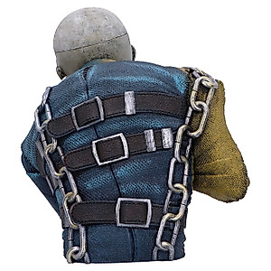 Nemesis Now Iron Maiden Piece of Mind Bust Box (Small) 12cm, Resin, Officially Licensed Iron Maiden Merchandise, Piece of Mind Eddie Bust Box, Bust and Storage Box, Cast in Resin, Hand-Painted