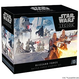 Atomic Mass Games Star Wars: Legion Blizzard Force Battle Force Starter Set - Crush Rebel Resistance! Tabletop Miniatures Strategy Game for Kids & Adults, Ages 14+, 2 Players, 3 Hour Playtime, Made