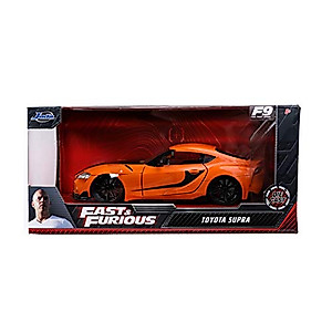 Fast & Furious F9 1:24 2020 Toyota Supra Die-cast Car, Toys for Kids and Adults
