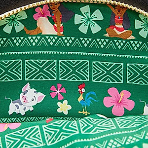 Loungefly Disney Moana & Friends Trio Womens Double Strap Shoulder Bag Mini Backpack Purse