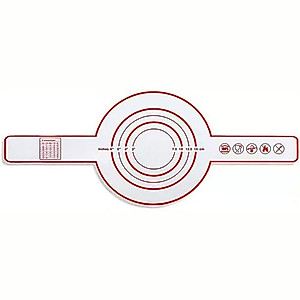 Aesackir Silicone Baking Mat for Dutch Oven Bread Baking,Reusable Mat,Long Handles Sling Transferable Dough,Environmentally Friendly Alternative to Parchment,Baking Tools, 52.5*21.5cm (B-B064)