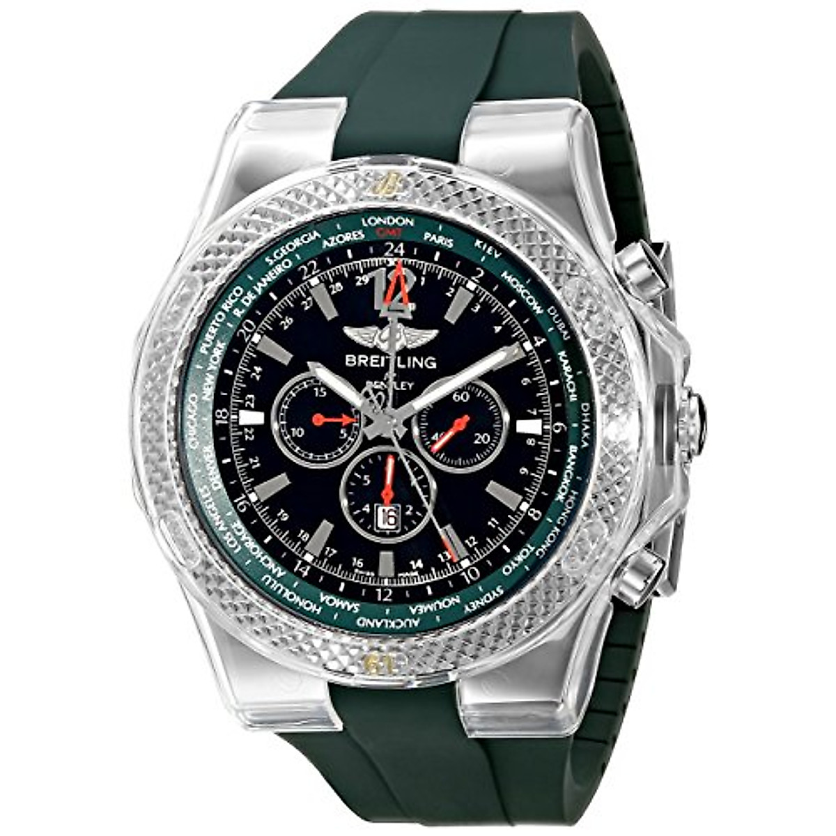 Breitling Men's A47362S4-B919 Bentley GMT Chronograph Watch
