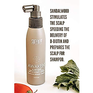 SURFACE Hair Awaken Scalp Elixir, Stimulate and Revitalize While Lifting Roots and Adding Volume, 4 Fl. Oz.