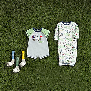 Mud Pie baby boys Mud Pie Golf Shortall, Golf, 3-6 Months US