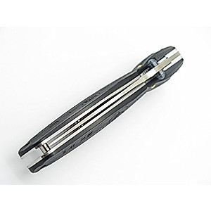 Mcusta Seki Japan Nobunaga MC-181D Micarta and VG-10 Damascus Folder Folding Knife