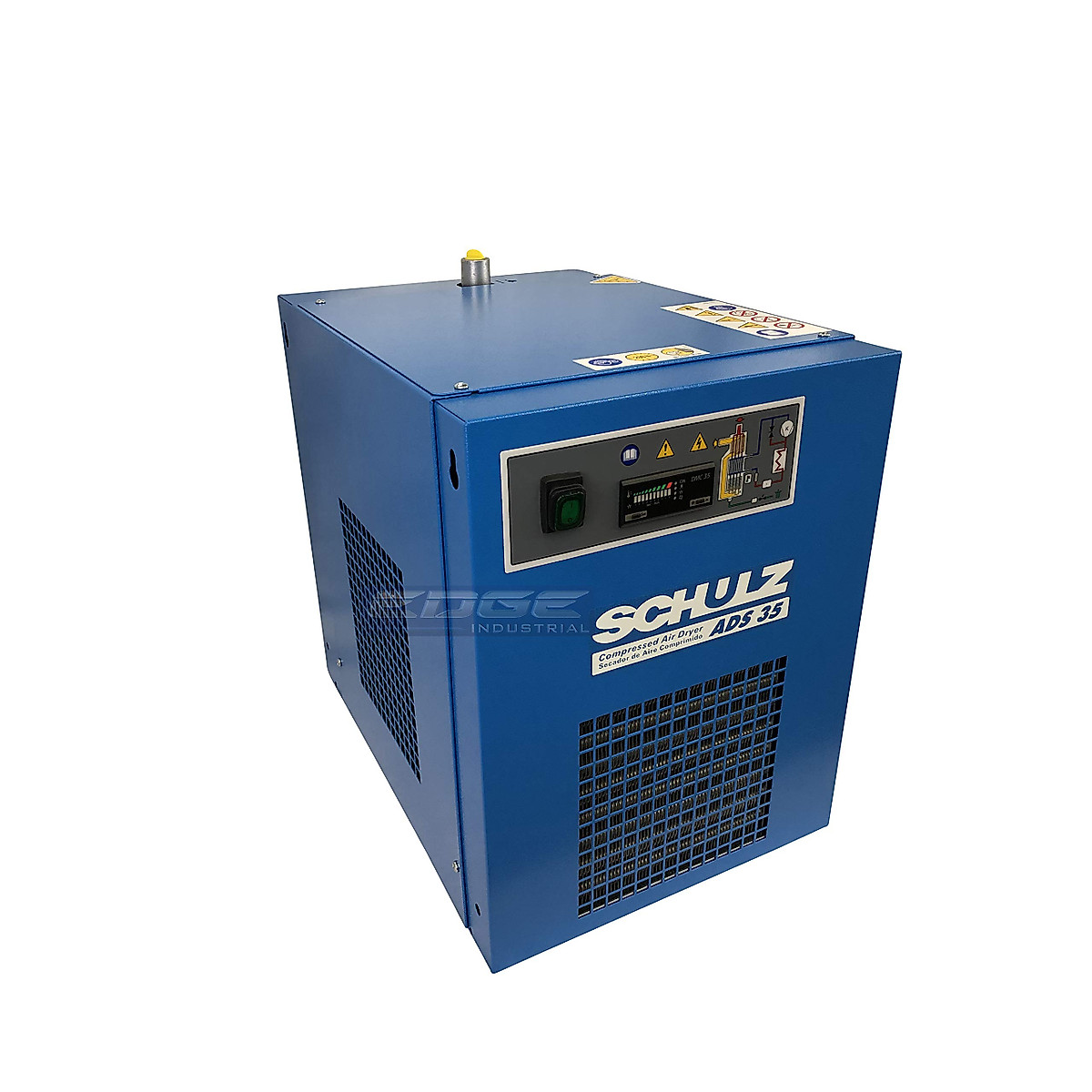 Schulz Refrigerated Air Dryer for Air Compressor, Compressed Air Systems, 35 cfm. Good for 7.5hp & 10hp Compressors (Stand Alone Dryer)