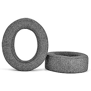 1 Pair Ear Pads Cushion Cover Earpads Replacement Compatible with Corsair HS50 Pro HS60 Pro HS70 Pro Headphones earmuff covers for headphones earmuff cover for overhead headset best wireless gaming pc