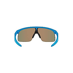 Oakley Youth OJ9010 Resistor Rectangular Sunglasses, Sky Blue/Prizm Ruby, 20 mm