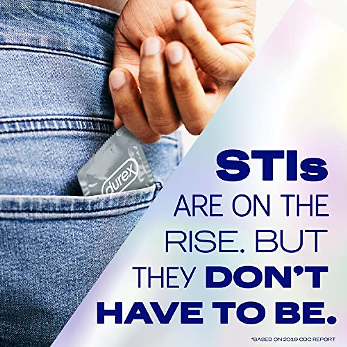 Durex Air Condoms Extra Thin Condoms, Regular Fit, Natural Rubber Latex Condoms for Men, FSA & HSA Eligible, 36 Count, Package May Vary