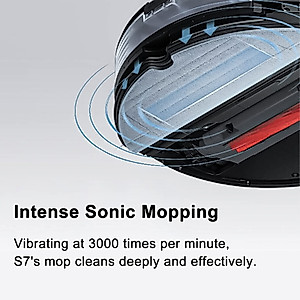 Garbage fighter Mop Cloth Mount, Electrical Controlled Mop Mount Holder Replacement for Xiaomi Roborock S7, T7S, T7S plus, G10 Vacuum Cleaner Mop Plate Holder Accessory Spare Part