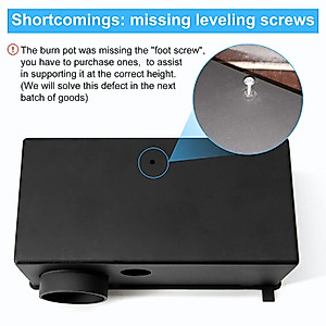 Burn Pot for Breckwell Big E SP1000/P1000, P23, P22 Maverick, P24 P24I Blazer, P2700, P4000, P2000, P2000I, P23I Pellet Stoves, A-S-BURNPOT Burn Pot for Breckwell Pellet Stove