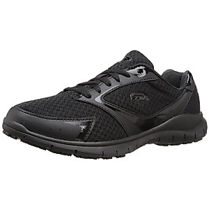 Dr. Scholl's Shoes Women's Inhale Slip-Resistant Sneaker, Black, 8 M US