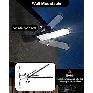 OKELI Commercial LED Street Light, 100W Hight Bright Parking Lot Lighting with Adjustable Arm Mount, Outdoor Waterproof Dusk to Dawn Photocell Shoebox Pole Area Lights for Stadium, 15600LM, 6000K