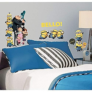RoomMates Minions Despicable Me 2 Peel and Stick Wall Decals , RMK2080SCS
