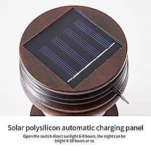 Upgraded Led Vintage Solar Lantern, Realistic Flicker Flame Outdoor Hanging Garden Lights Solar Powered Camping Night Lights Landscape Decorative for Yard Patio Terrace Lawn, 2 Pack