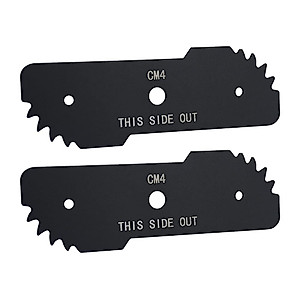 Haiouus 243801-02 Edger Blade, Compatible with Black & Decker 243801-00 LE750 & EH1000 Edger Replacement, Also Fits 40-519 Replacement Blade Edger (2)