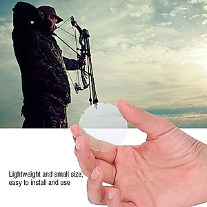 4X 6X 8X Archery Scope Lens Professional Archery Compound Bow Scope Sight Pin Lens Magnifyling Glass for Bow Sigh (X8)