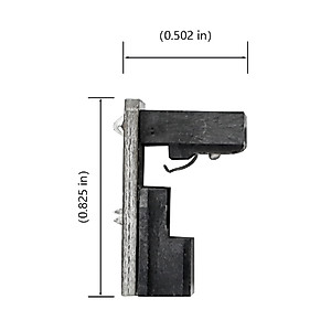CERRXIAN 90 Degree SATA Adapter, Up Angle SATA 7Pin Male to Female Converter for Motherboard Desktops Computer SSD HDD(UP/Front)(2-Pack)