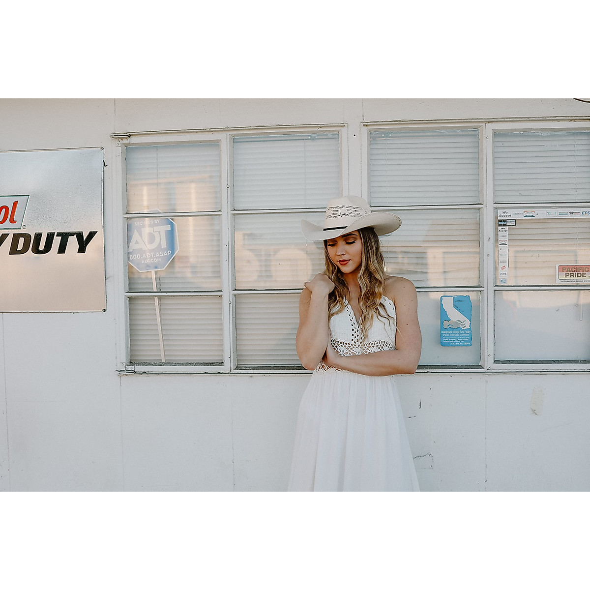 American Hat Makers Straw Sun Hat for Men — Outdoor Hats — Beach Straw Hats