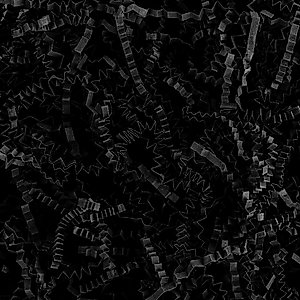 4.9OZ Sukh Crinkle Cut Paper -Reusable Paper Shred Filler as Confetti Paper Stuffing Baskets Filler for Cute Easter Wedding Birthday Decorative Craft Box Bags Wrapping Supplies（Black）