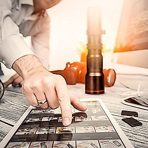 High-Power 500mm/1000mm f/8 Manual Telephoto Lens for Canon EOS 80D, EOS 90D, Rebel T3, T3i, T5, T5i, T6i, T6s, T7, T7I, T8I, SL3, EOS 60D, EOS 70D, EOS 5D, EOS5D IV, EOS 6D II, EOS 7D II SLR Cameras