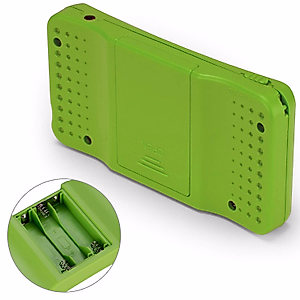 X-JJFUN QS-4 Handheld Game Player for Kids, Portable Arcade Entertainment Gaming System Retro FC Video Game Player 2.5" LCD Built-in 182 Classic Games, Best Birthday Gifts for Children Boys(Green)