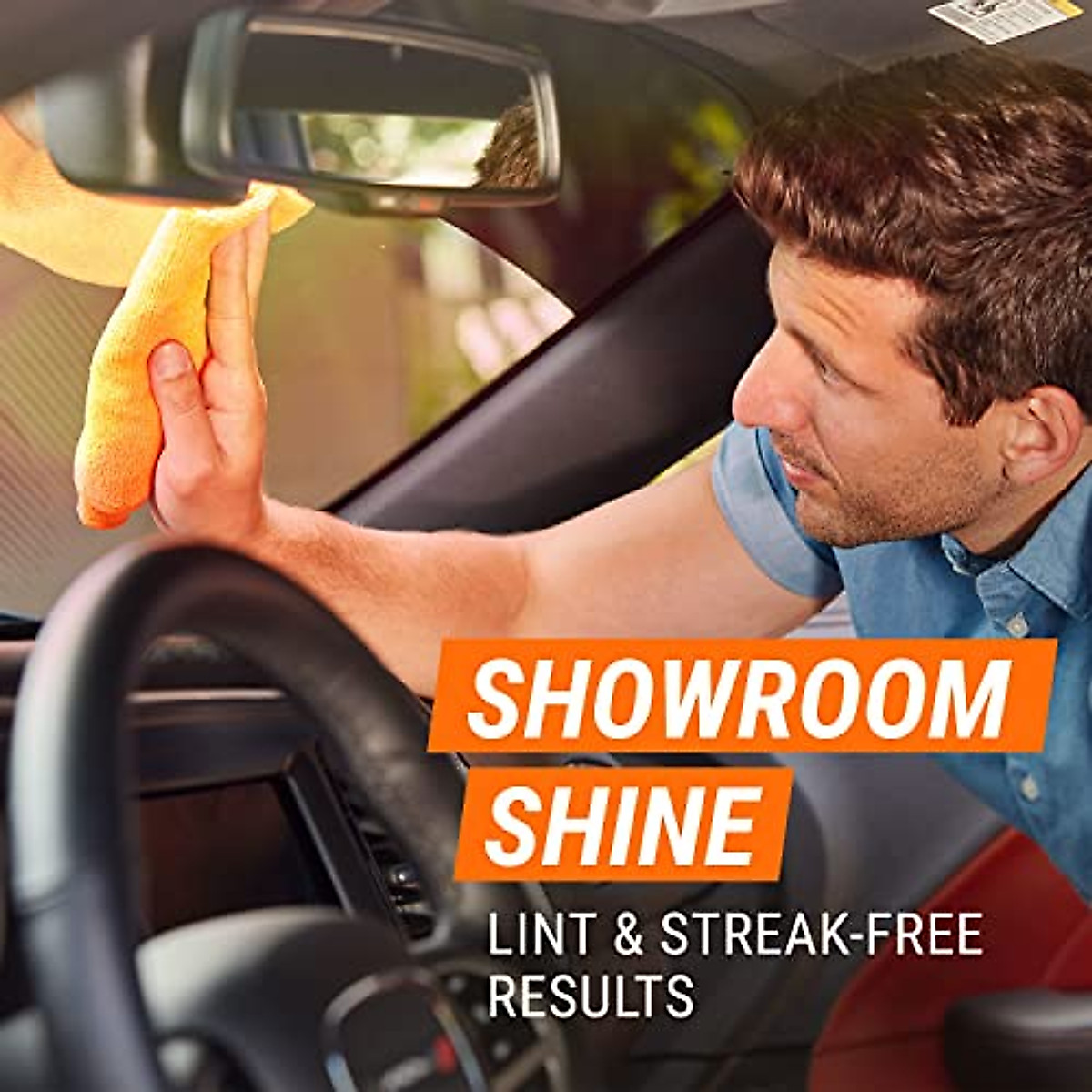 Multi-Purpose Towels by Armor All, Bulk Microfiber Towels for Cars, Cleaning and Home Use, 48 Count