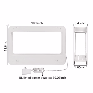 TORCHSTAR LED Indoor Herb Garden, CRI 95+, Herb Grower Light with Timer, Indoor Gardening System, Full Spectrum Light, 24V Garden Kit for Plant Grow Novice, White, 4000K, Pots & Plants Not Included