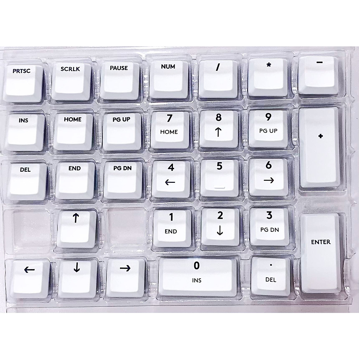 wj forG915 Full Set of 109/87 Keycaps Replacement G915/G913/G815/G813 TKL RGB Gaming Mechanical Keyboard (109 Keys White G915)