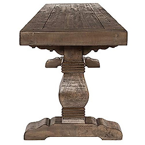 Kosas Home Quincy Bench, 66", Desert Gray