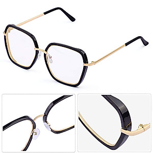 Beelittle 80s/90s Hip Hop Costume Kit Cool Rapper Outfits,Bucket Hat Sunglasses Gold Plated Chain (R)