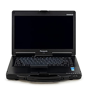 Panasonic Toughbook CF-53 MK4, i5-4310M 2.00GHz, 14 HD, 8GB, 256GB SSD, Windows 10 Pro, WiFi, Bluetooth, DVD (Renewed)