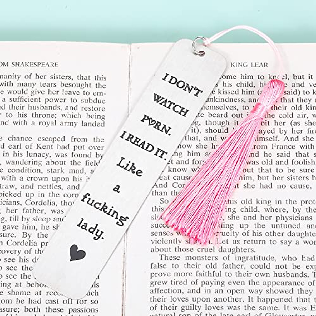 Funny Bookmarks for Women Book Lover Christmas Gifts for Women Female Friends Birthday Gifts for Friends BFF Her Stocking Stuffer Bookmark for Bookish Nerd Book Readers Bookworm Reading Book Club Gift