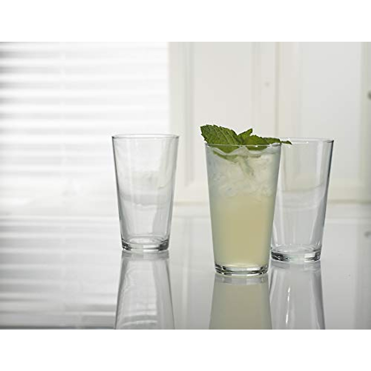 Luminarc Pub Beer Glass, 16-Ounce, Set of 9 (Buy 8, get 1 Free)