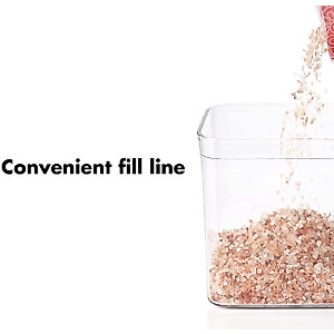 OXO Good Grips POP Container - Airtight Food Storage - 0.5 Qt Square (Set of 4) for Candy and More