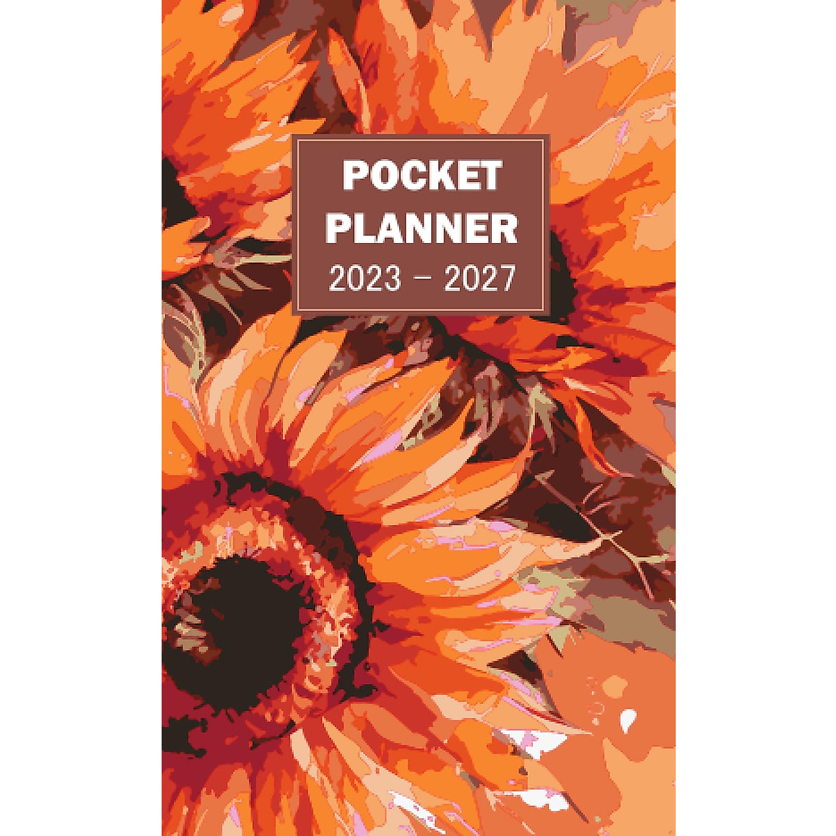Pocket Planner 2023-2027 for Purse: From May 2023 To December 2027