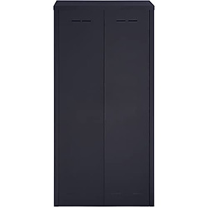 VEVOR Metal Storage Cabinet, 200 lbs Load Capacity per Shelf, 70'' Tall Lockable Powder-Coating Steel Garage Cabinet with 4 Adjustable Shelves, Magnet Doors & Lock, Perfect for Office Home Garage