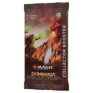 Magic: The Gathering Dominaria Remastered Collector Booster | 15 Magic Cards