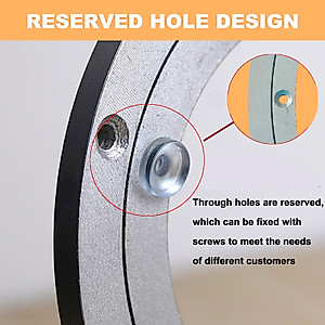 Lazy Susan Bearing, Heavy Duty Aluminium Alloy Turntable Bearing Swivel Plate Lazy Susan Rotating Bearing Round Smooth Swivel Turntable Hardware for Dining Table, 8"