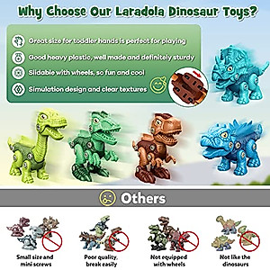 Kids Toys Stem Dinosaur Toy - Take Apart Dinosaur Toys for Kids 3-5 5-7 | Construction Building Boy Toys with Electric Drill | Party Christmas Birthday Gifts Kids Boys Girls 3 4 5 6 7 8 Year Old