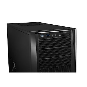 Antec Gaming Series Three Hundred Two Mid-Tower PC/Gaming Computer Case with 9 Tool-Less Drive Bays, 2 SSD, 120/140mm Fans x 2 Pre-Installed, 4 Fan Mounts for ATX, M-ATX and Mini-ITX,Black