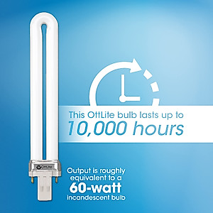 OttLIte T13330 13-Watt HD OttLite Replacement Bulb, Type A
