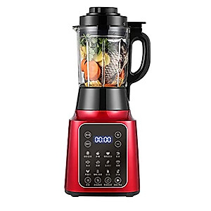 Professional Countertop Blender with 1000 watt Base, Smart Touch Panel Wall Breaking Machine,1750ml for Frozen Drinks and Smoothies Thickened Glass,Overheating Protection（2 Colours） ZJ666