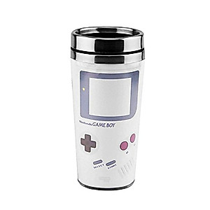 Nintendo OFFICIAL Retro Game Boy PREMIUM Travel Mug GIFT (BPA-Free) Nintendo Merchandise & Accessories