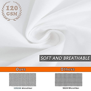 STRELEC Star Moon Cloud Print Bedding Sets 3 Pieces, Modern Fashion Decor Comforter Cover, Soft Lightweight Washed Duvet Cover with Zipper Closure and 2 Pillow Shams for All Seasons (King 104" X 90")