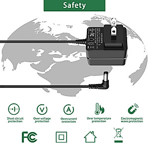 Charger Cord Power Supply for Shark VACMOP VM200 VM20026 VM200C VC200 UM200 UM205 VC205 Series 10.8V Li-ion Battery Pro Cordless Hard Floor Vacuum Mop