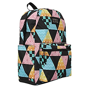 Bioworld Demon Slayer Multi Character Costume Print Laptop Backpack
